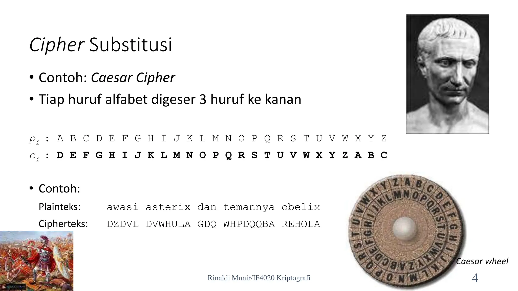 Kriptografi Klasik belajar kriptografi mudah | PPTX