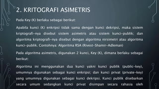 Kriptografi dan enkripsi | PPTX