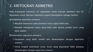 Kriptografi dan enkripsi | PPTX