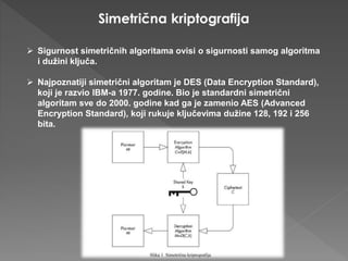 Kriptografija i zaštita podataka | PPTX