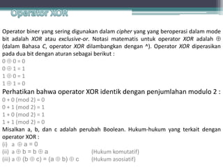 Kriptografi modern | PPTX
