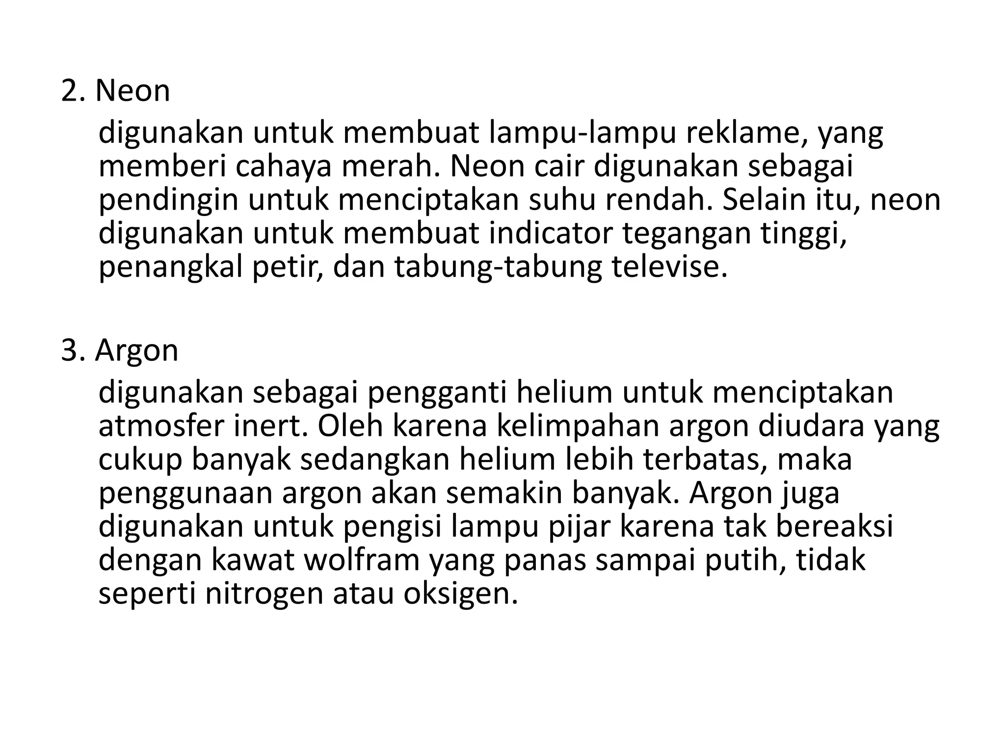 Unsur kripton dialam dan kegunaannya dlm | PPTX