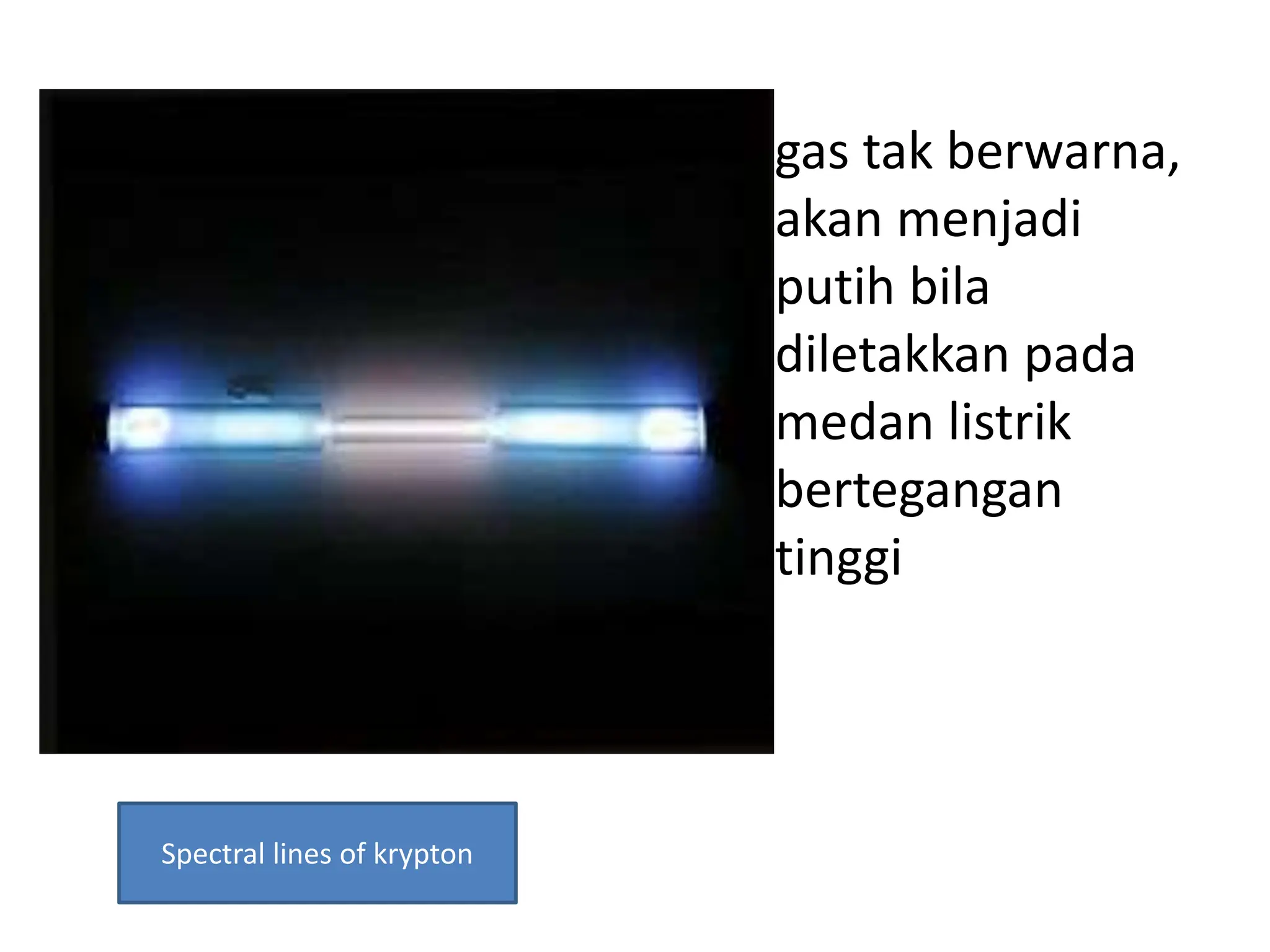 Unsur kripton dialam dan kegunaannya dlm | PPTX