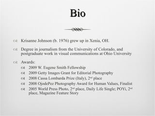 Krisanne Johnson | PPT