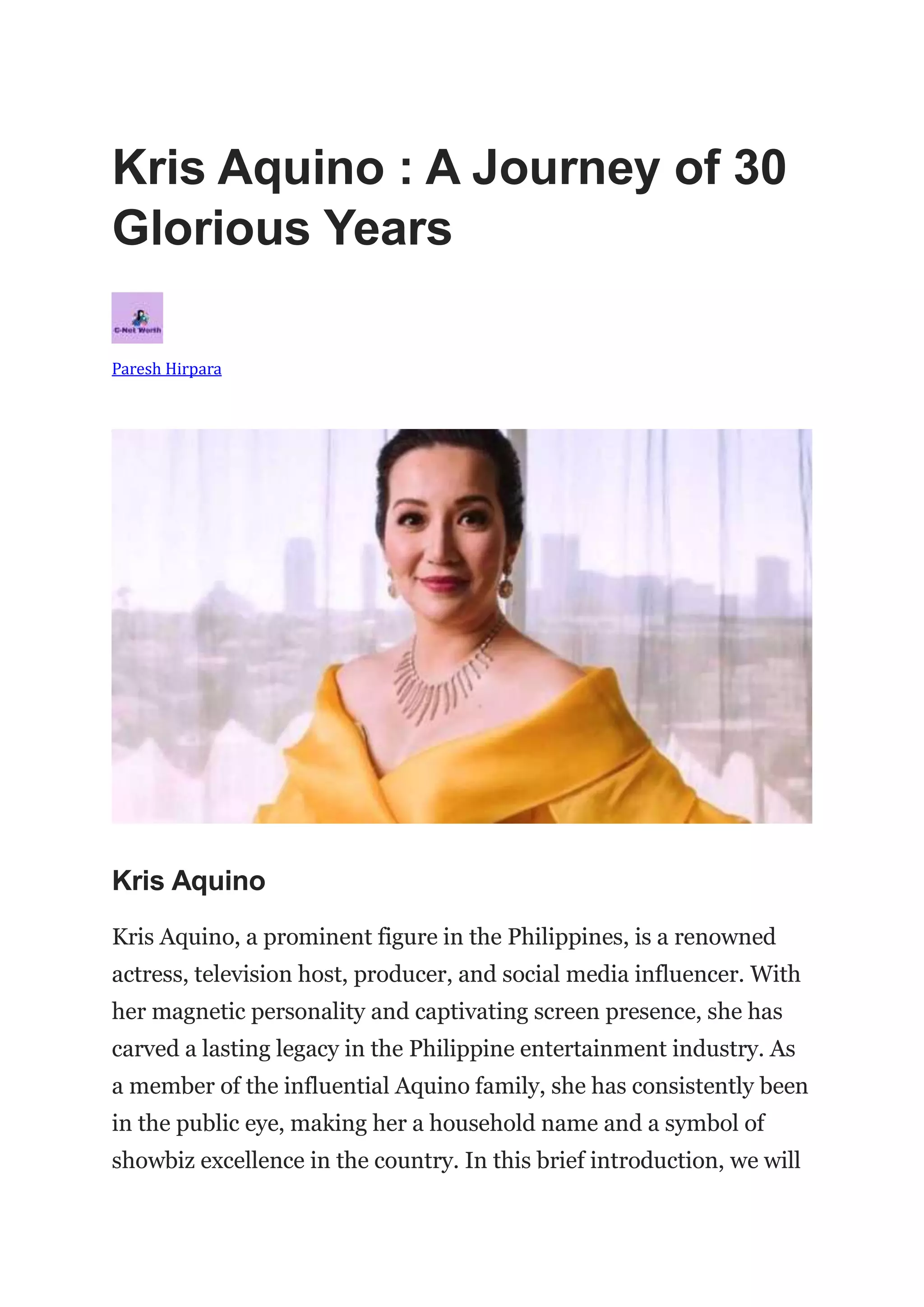 Kris Aquino.docx