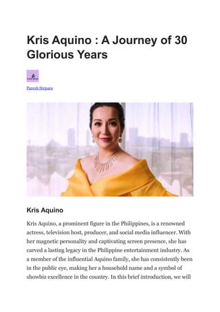 Kris Aquino.docx