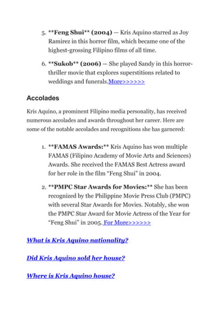 Kris Aquino.docx