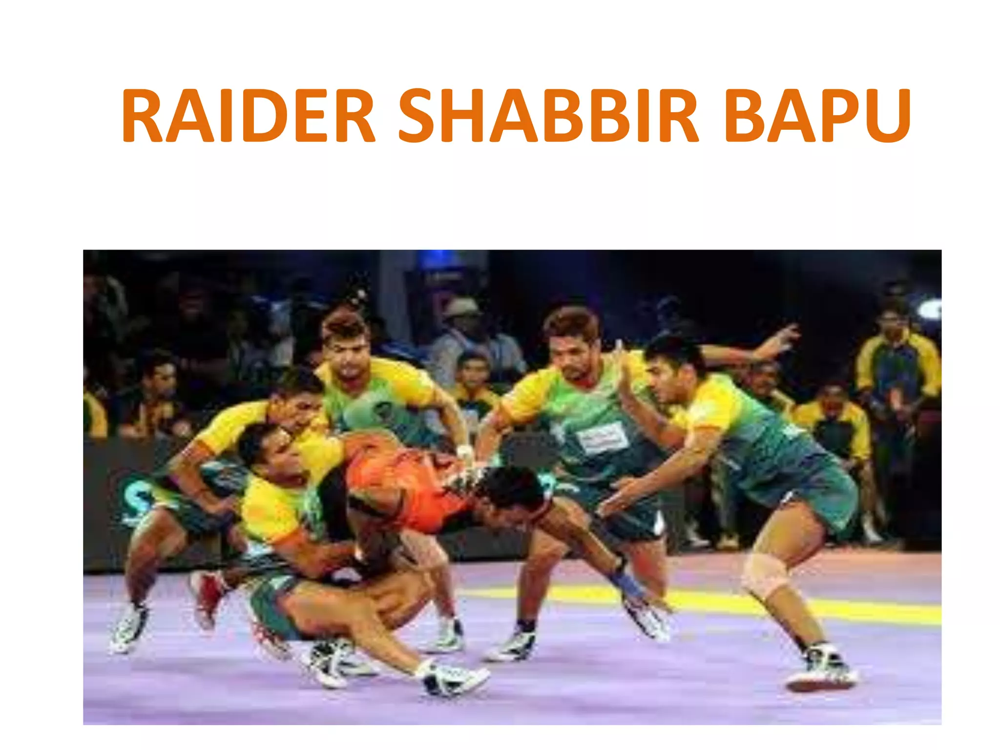 PRO KABADDI 2016 | PPTX