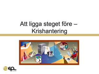Crisis Management workshop - Swedish (Krishantering) | PPT