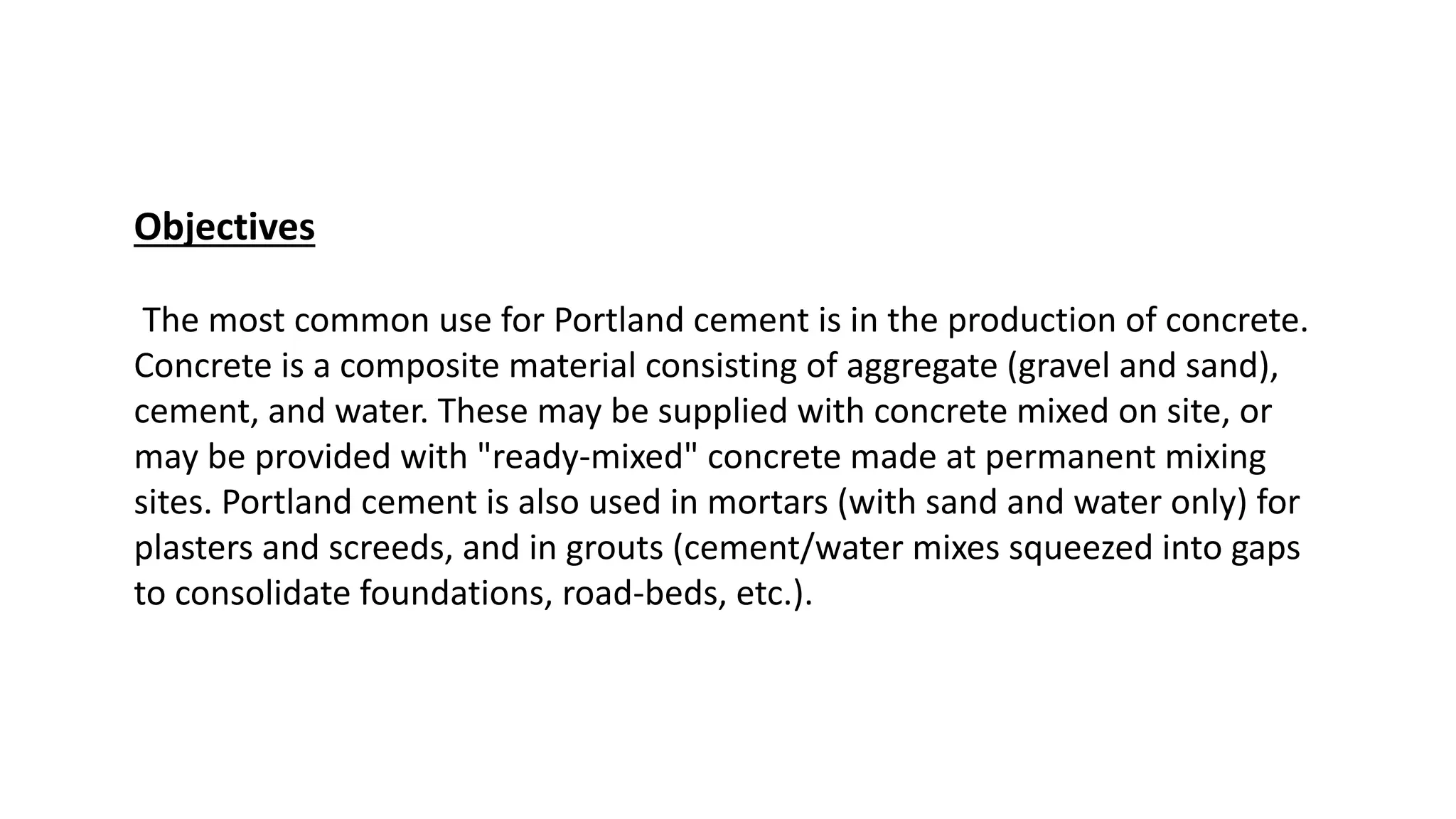 KRISH (Chemistry PPT).pptx cement and its types | PPTX