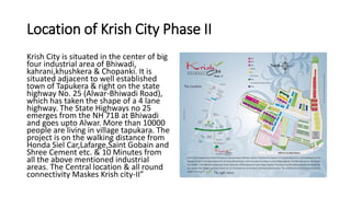 Krish city phase ii | PPT