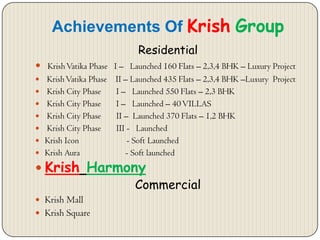 Krish Harmony Bhiwadi | PPTX