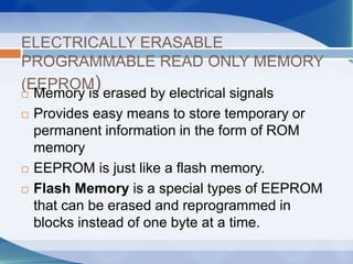 presentation on memory units. | PPT