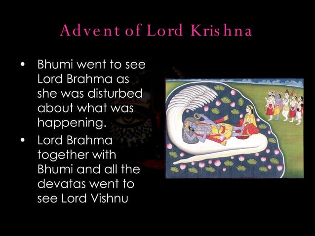 Krishna Leela Series Part 01 The Advent Of Lord Krishna | PPT