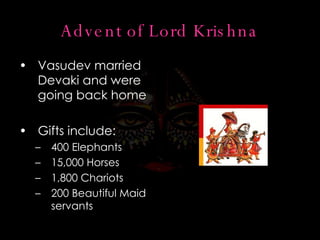Krishna Leela Series Part 01 The Advent Of Lord Krishna | PPT