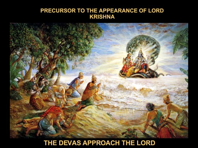 Krishna Leela Series Part 02 Prayers By The Demigods For Lord Krishna ...