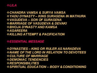 Krishna Leela Series Part 02 Prayers By The Demigods For Lord Krishna ...