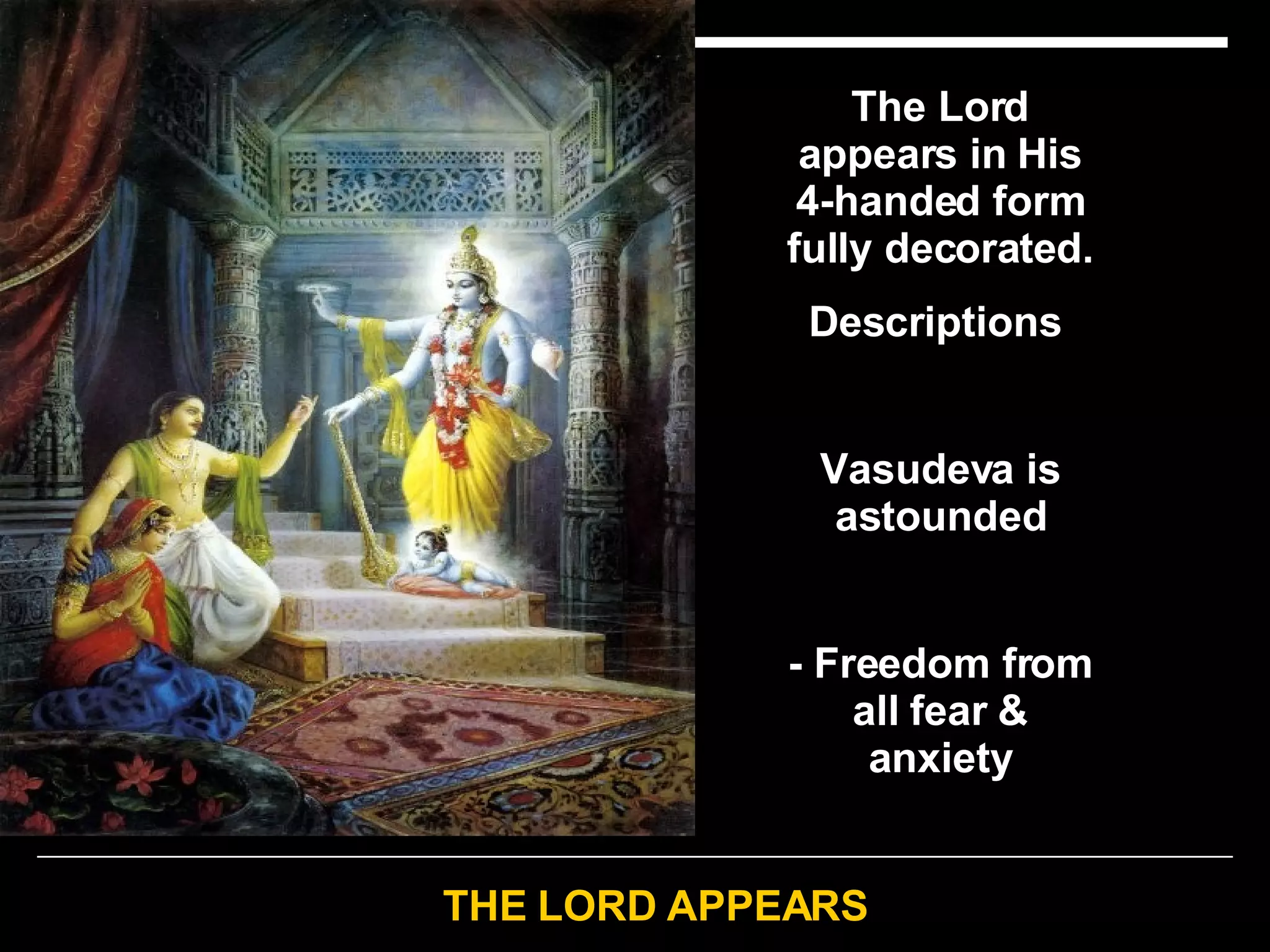 Krishna Leela Series Part 03 Birth Of Krishna | PPT