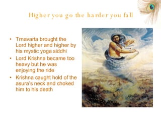 Krishna Leela Series Part 07 Salvation Of Trnavarta | PPT