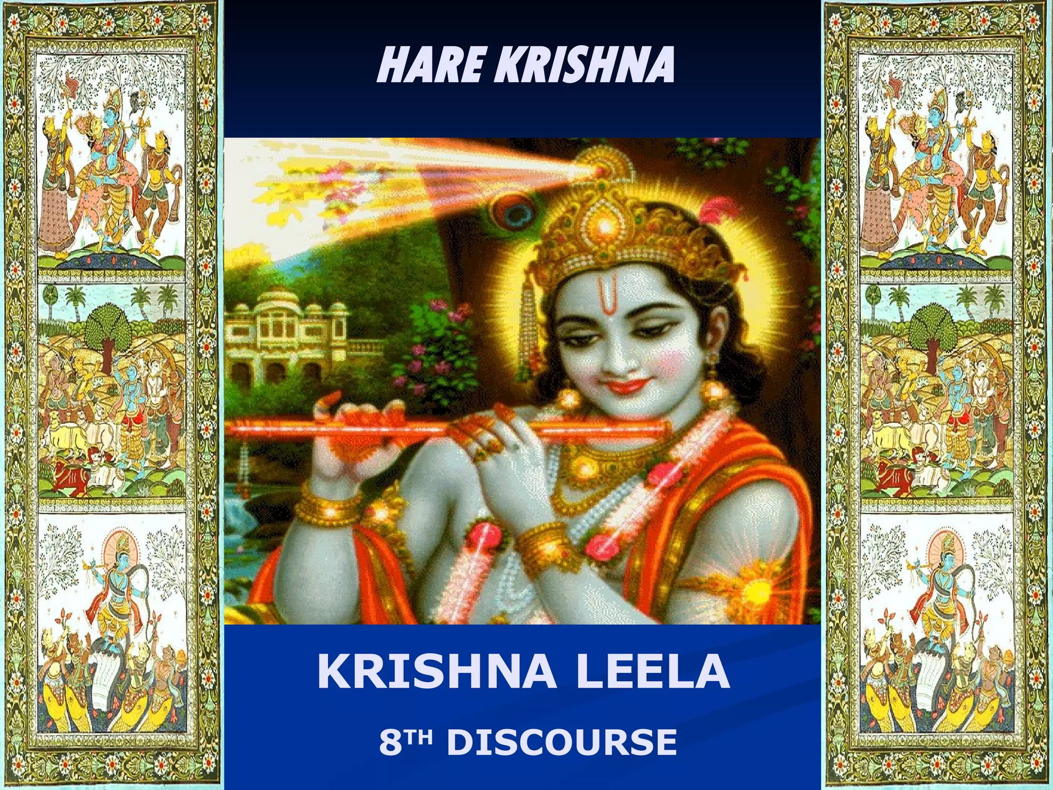 Krishna Leela Series Part 09 Mother Yashoda Binds Lord Krishna | PPT
