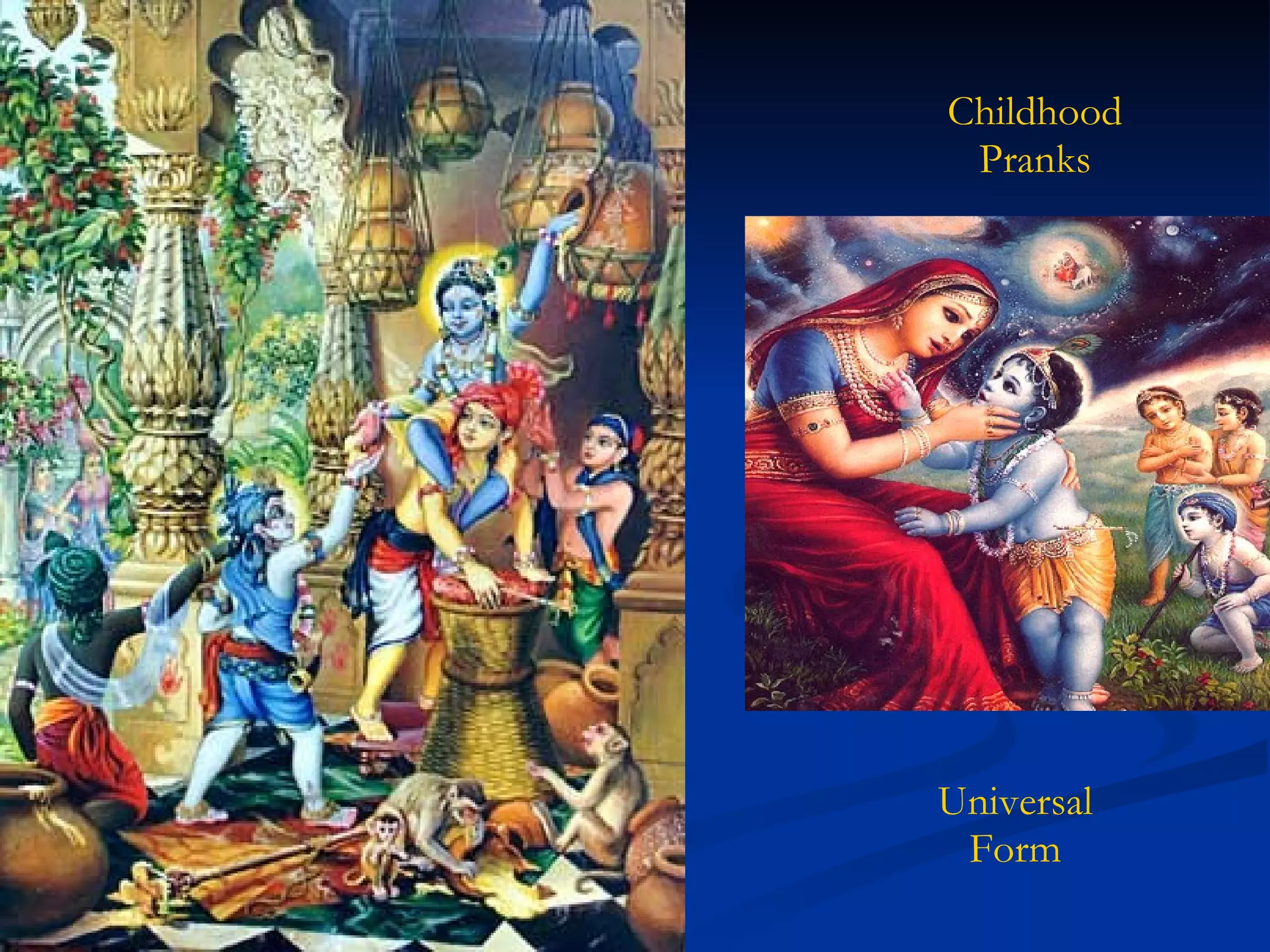 Krishna Leela Series Part 09 Mother Yashoda Binds Lord Krishna | PPT
