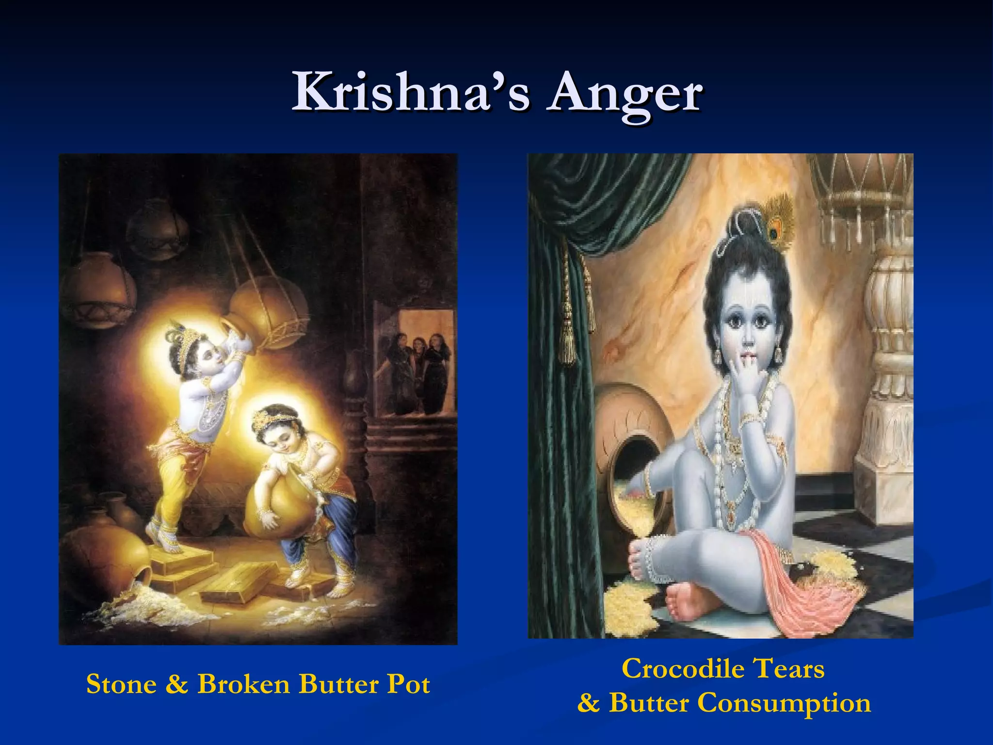 Krishna Leela Series Part 09 Mother Yashoda Binds Lord Krishna | PPT