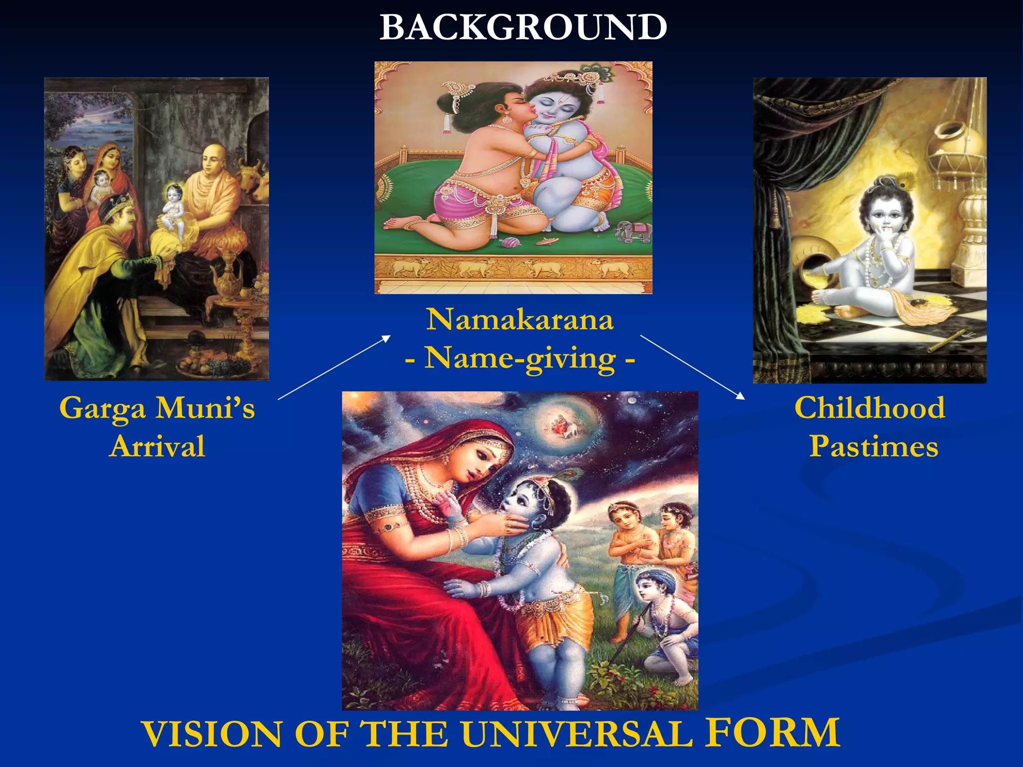 Krishna Leela Series Part 09 Mother Yashoda Binds Lord Krishna | PPT