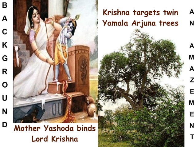 Krishna Leela Series Part 10 Deliverance Of Nalakuvara & Manigreeva | PPT