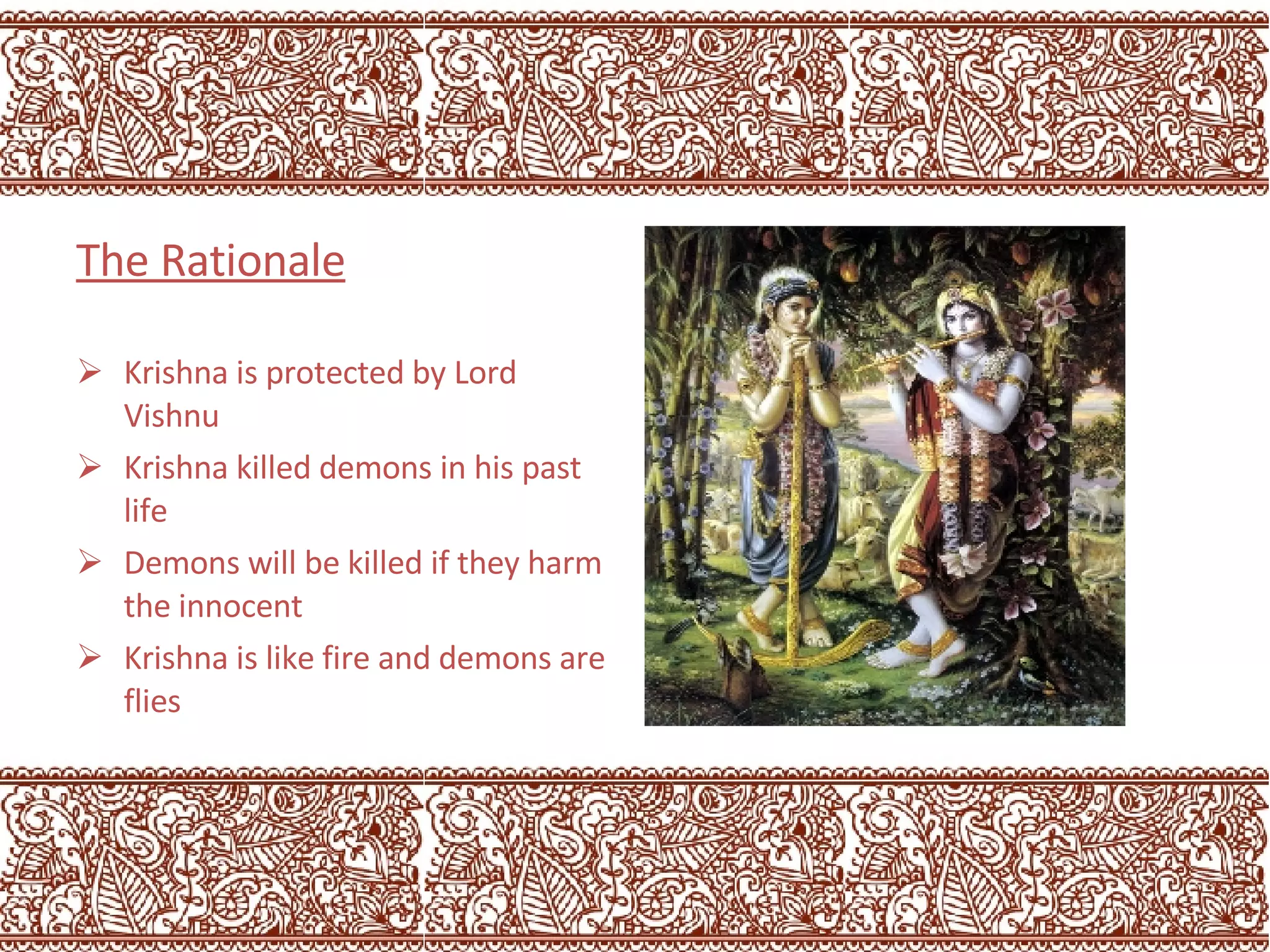 Krishna Leela Series Part 11 Killing The Demons Vatsasura And Bakasura ...