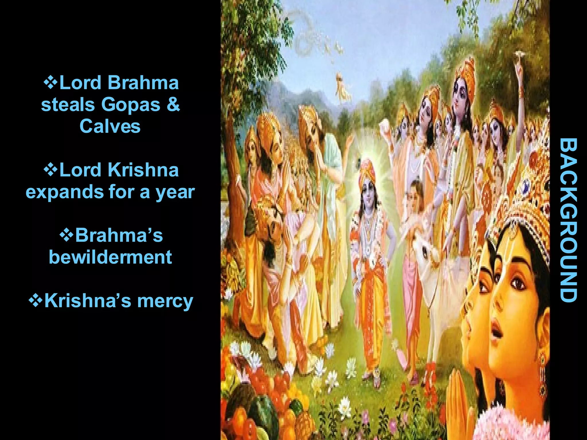 Krishna Leela Series - Part 14 - Prayers Offered by Lord Brahma To Lord ...