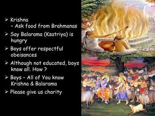 Krishna Leela Series Part 23 Delivering The Wives Of The Brahmanas Who ...