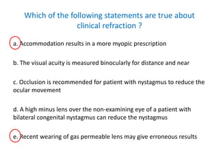 Pediatric optometry | PPTX