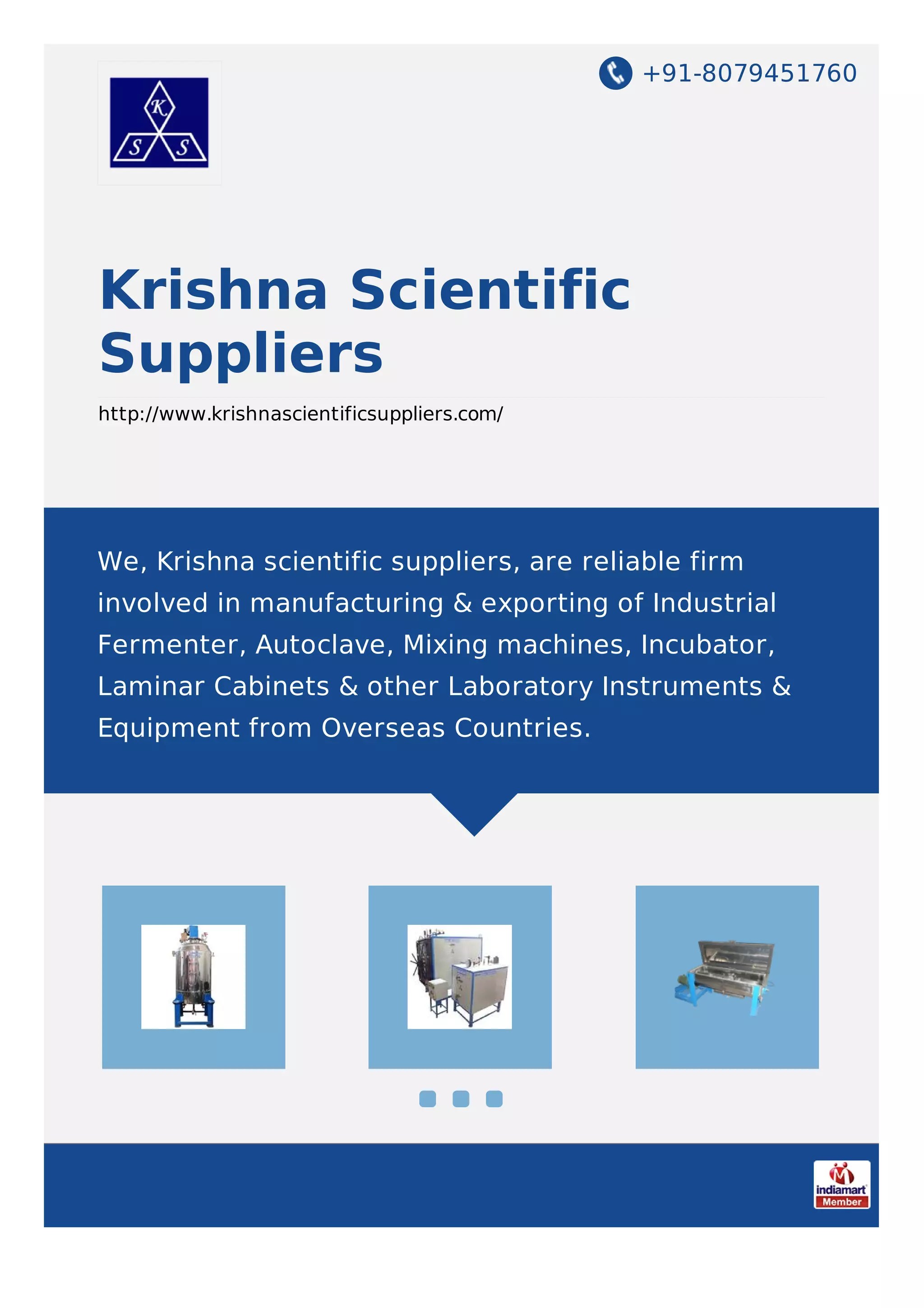 Krishna scientific-suppliers | PDF