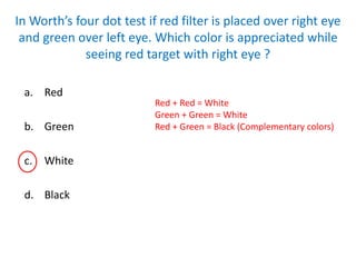Special tests for sensory and motor anomalies | PPT