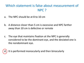 Special tests for sensory and motor anomalies | PPT