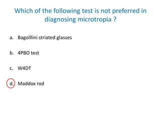 Special tests for sensory and motor anomalies | PPTX