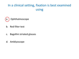 Special tests for sensory and motor anomalies | PPT