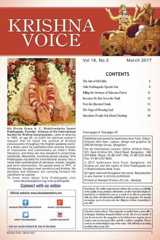 Krishna voice-march-2017 | PDF