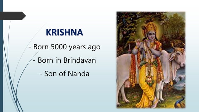 Krishna and indra | PPTX