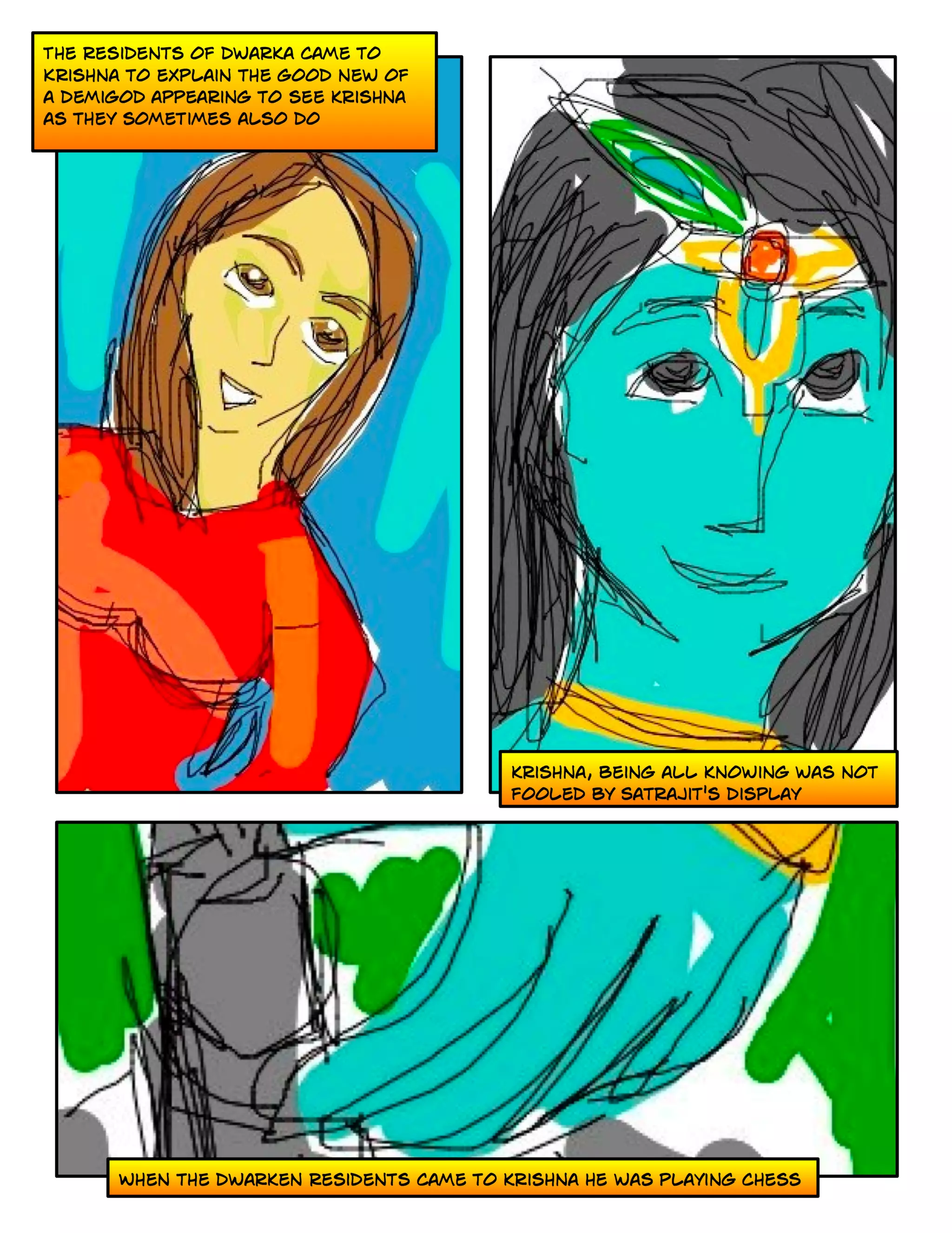 Krishna Comic: Shyamantaka Jewel | PDF | Comedy | Genres