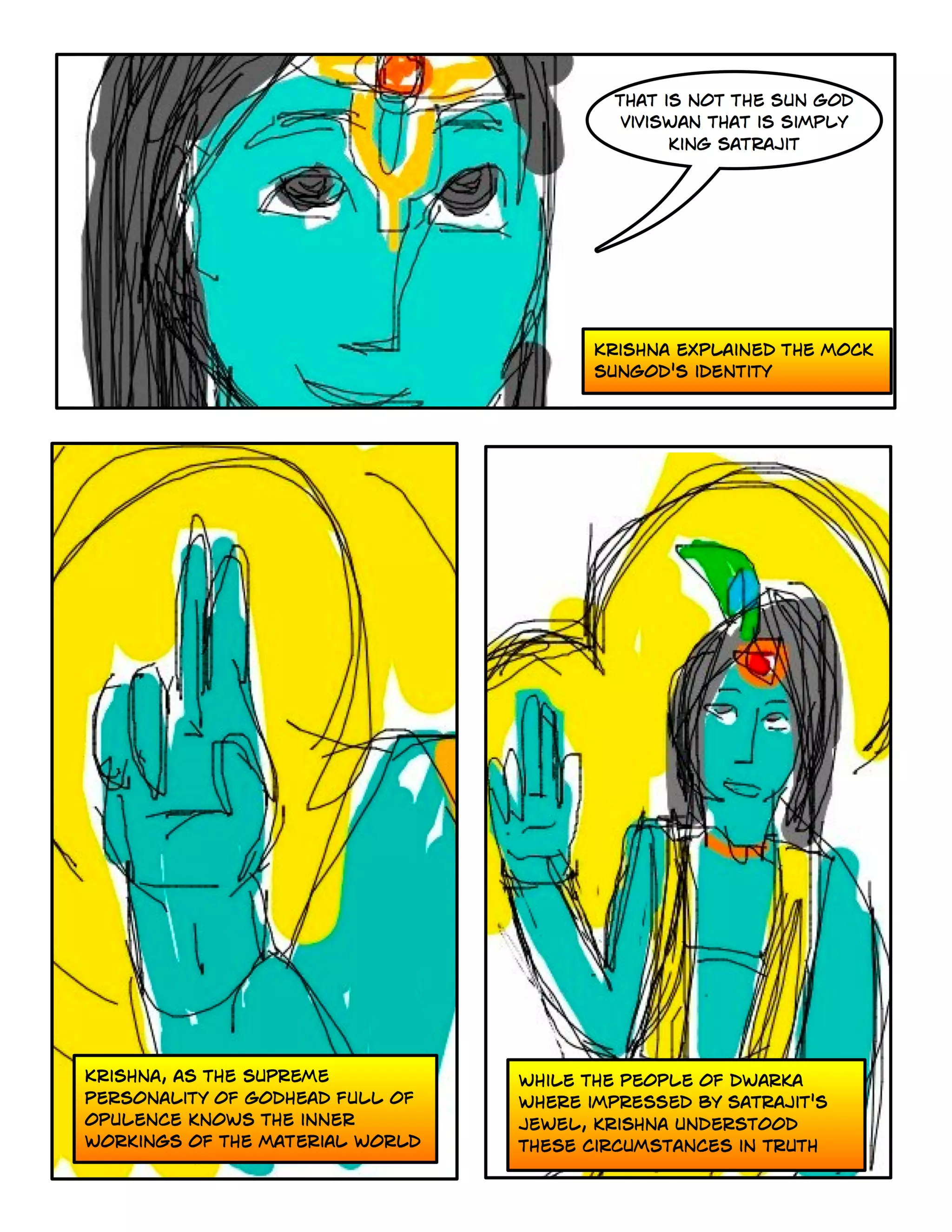 Krishna Comic: Shyamantaka Jewel | PDF | Comedy | Genres