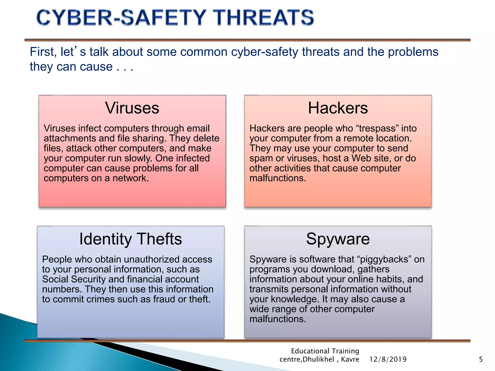Krishna cyber safety | PPT