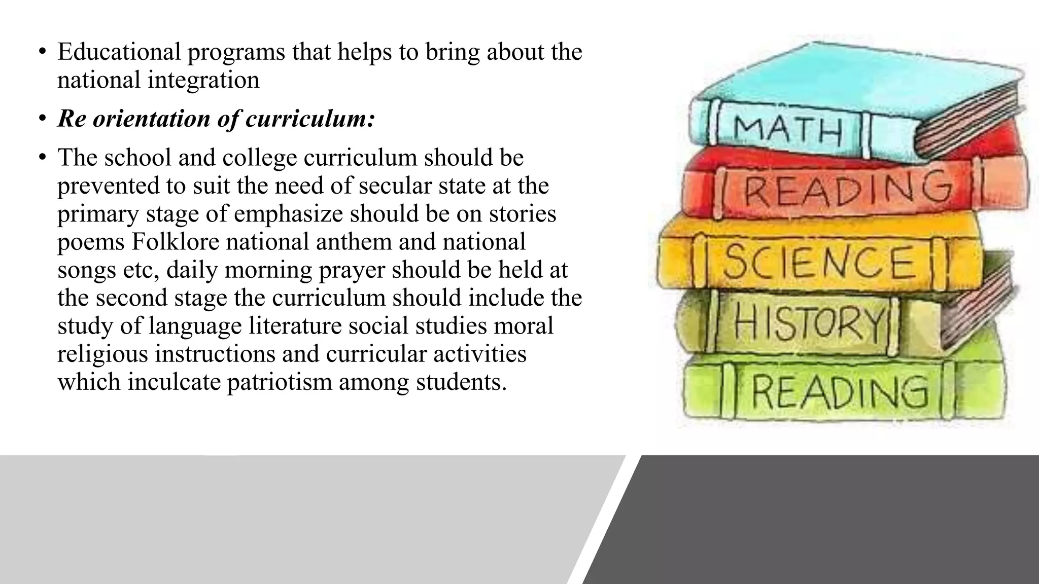 National integration in india | PPTX