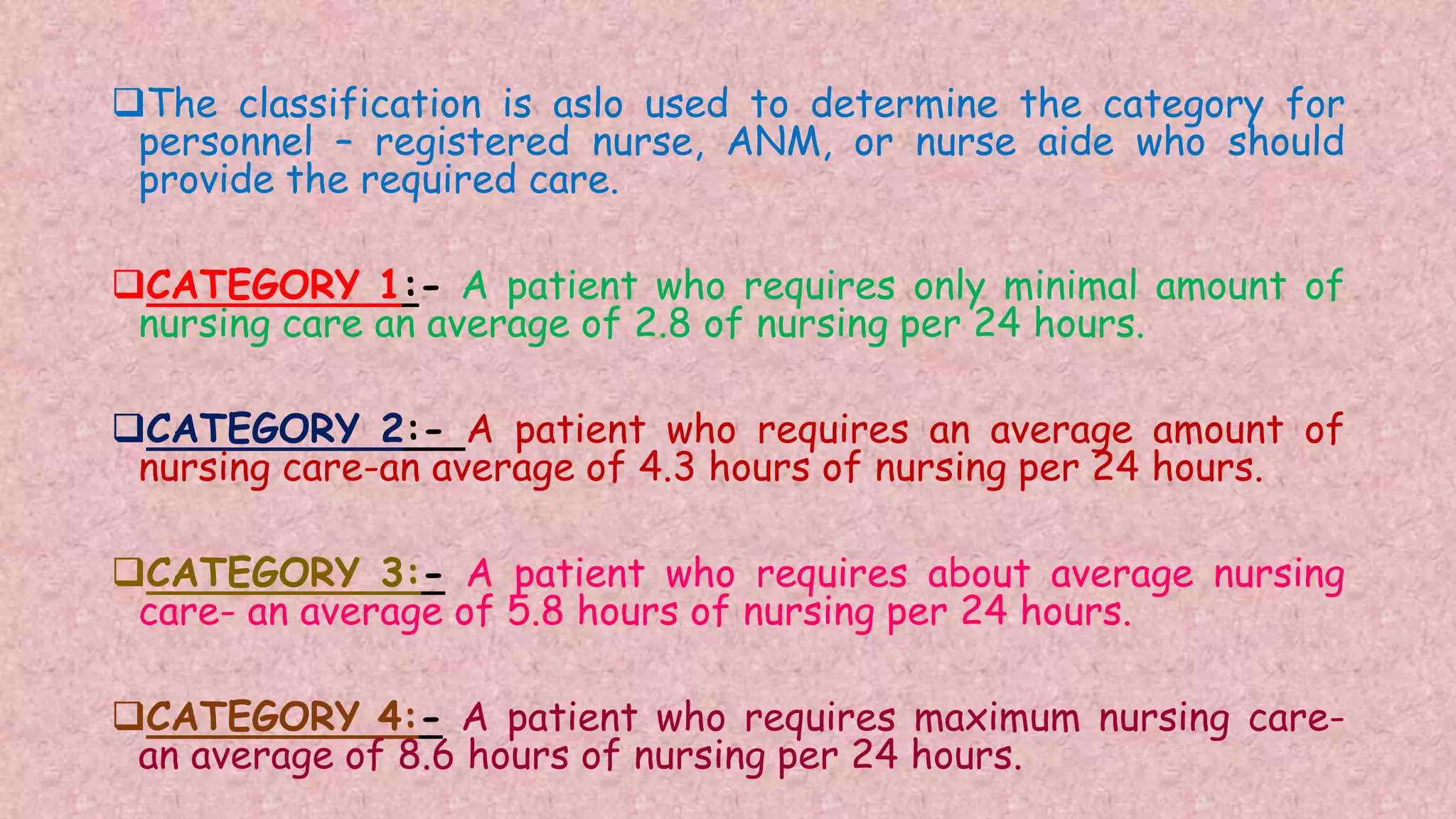 organization and functions of nursing services presentation | PPTX
