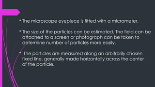 Particle size distribution and it's methods.pptx