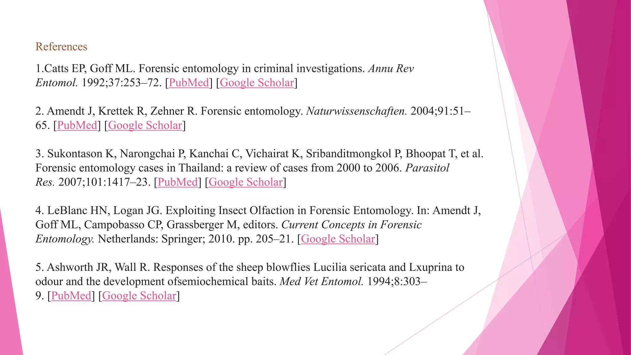 insect morphology in forensic entomology with suitable examples | PPTX