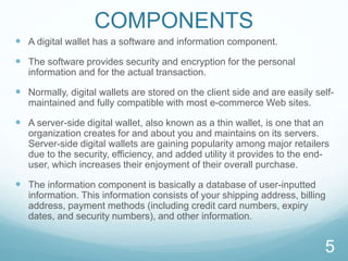 Digital wallet (e-wallet) | PPTX