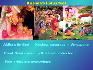 Krishna Leela Series Part 33 Akrura's Arrival in Vrndavana | PPT