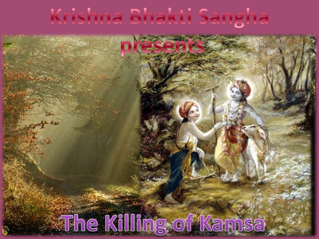 Krishna Leela Series Part 39 The Killing of Kamsa | PPT