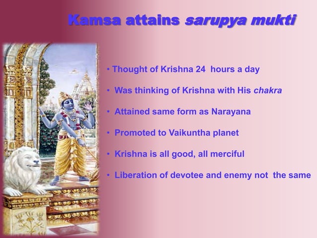 Krishna Leela Series Part 39 The Killing of Kamsa | PPT